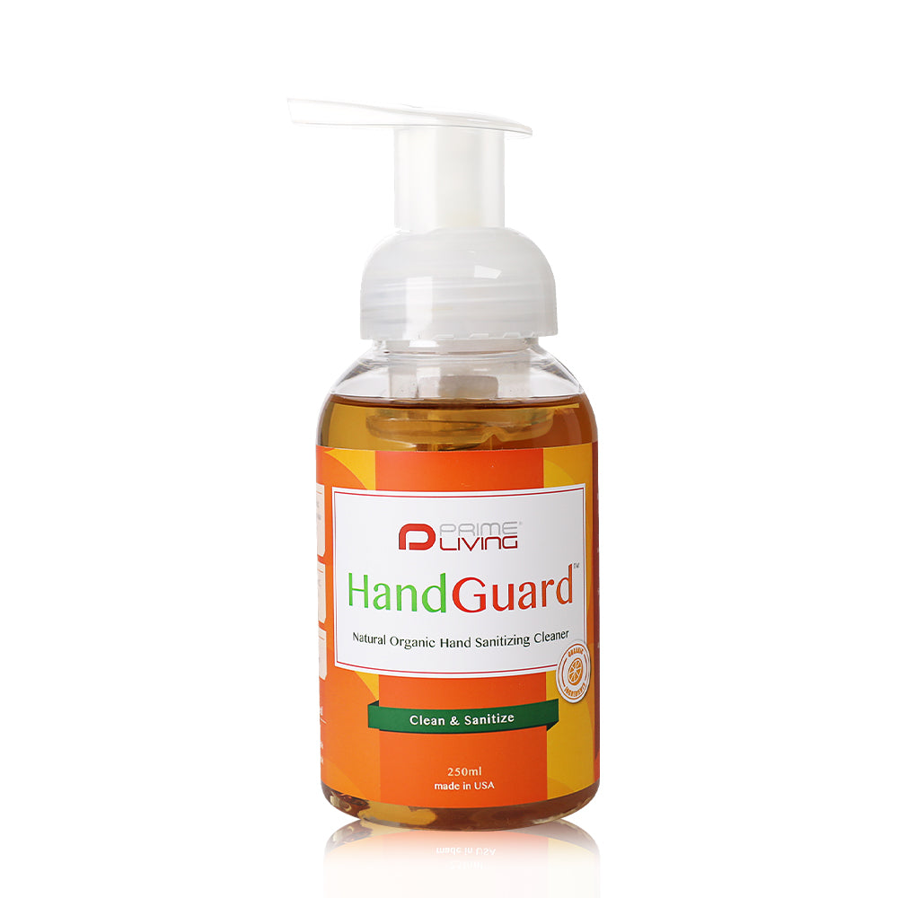 HandGuard™ Natural Organic Hand Sanitizing Cleaner – Prime-Living ...